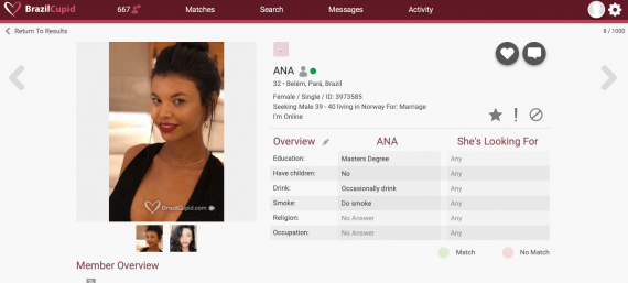 BrazilCupid Review - Test & Experiences > BrazilDates.com